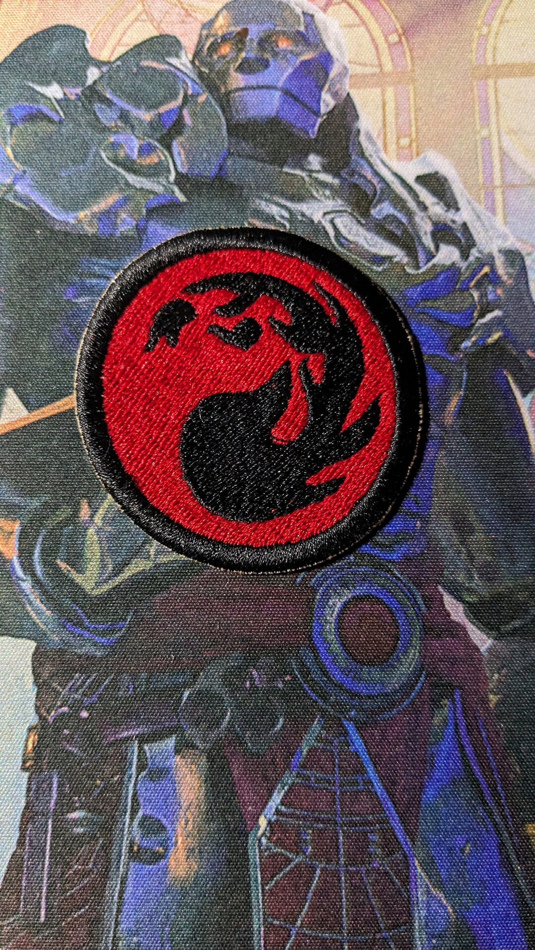 Magic: the Gathering, 2"-inch, Mountain/red Mana Symbol, Sew-on Patch ...