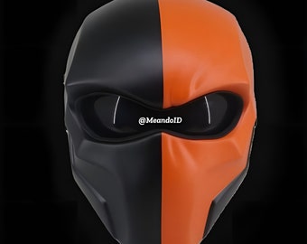 Deathstroke Style A Motorcycle Helmet Custom DOT and ECE Approved ...