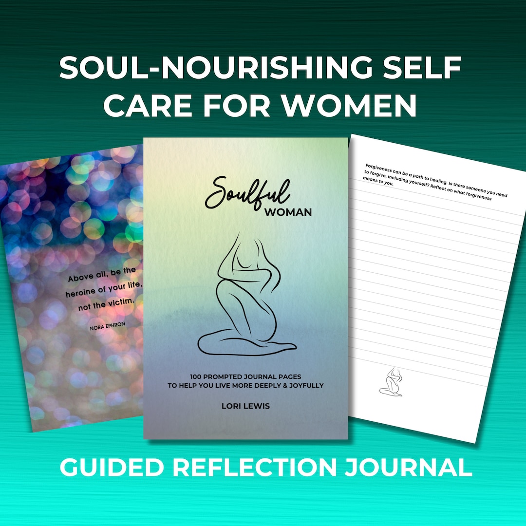 Soul Nourishing Self Care Journal for Woman, Self-care Journal ...