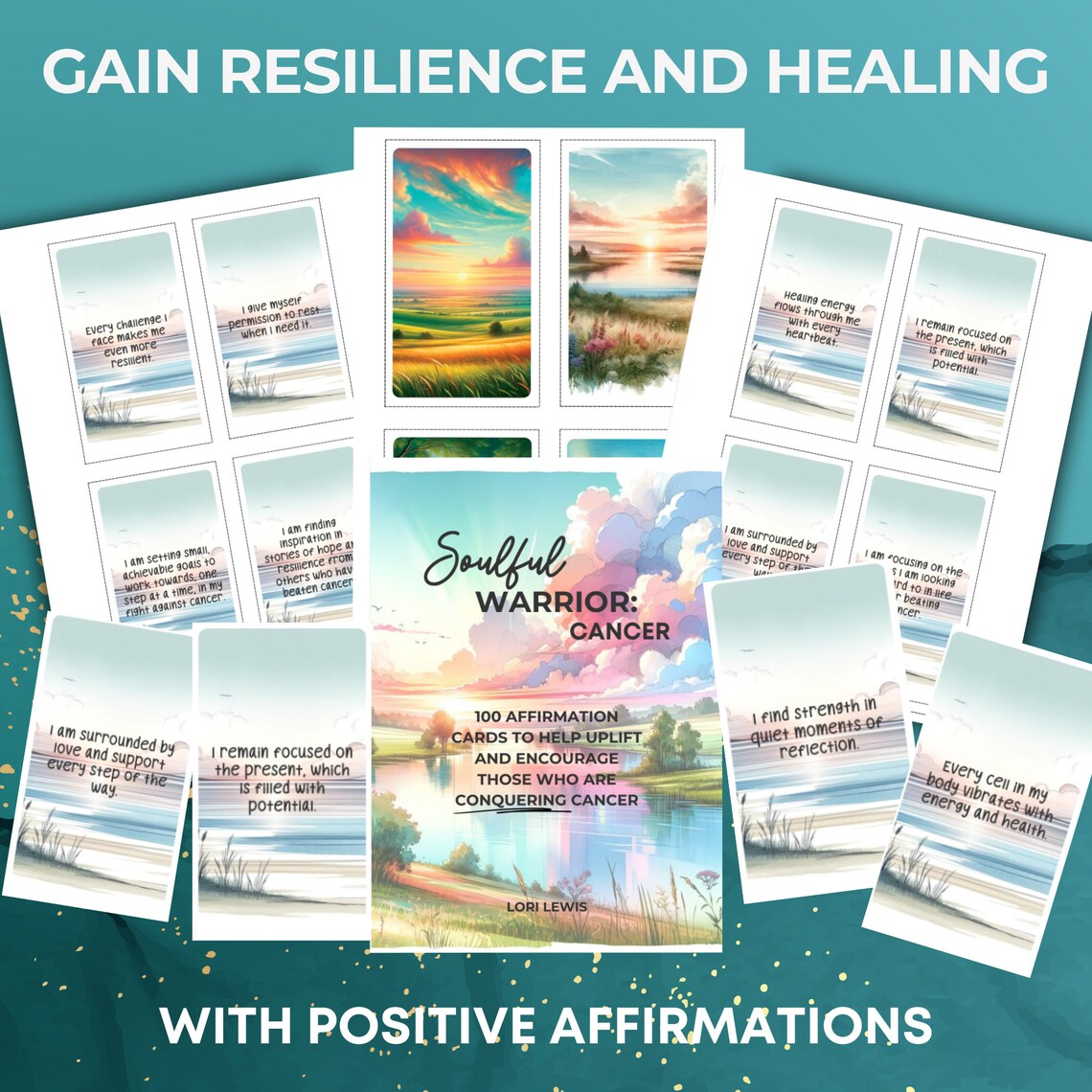 Cancer Affirmation Cards, Cancer Warriors Affirmation Card, Cancer ...