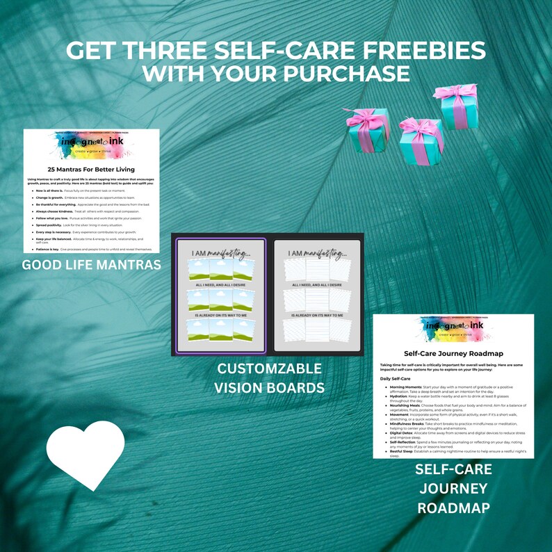 Printable Magical Midlife Guided Reflection Journal for Women, Daily ...