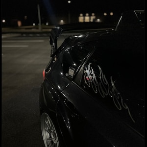 Car Decal Window Flames Sticker Kit (LH & RH) Both Sides - Etsy