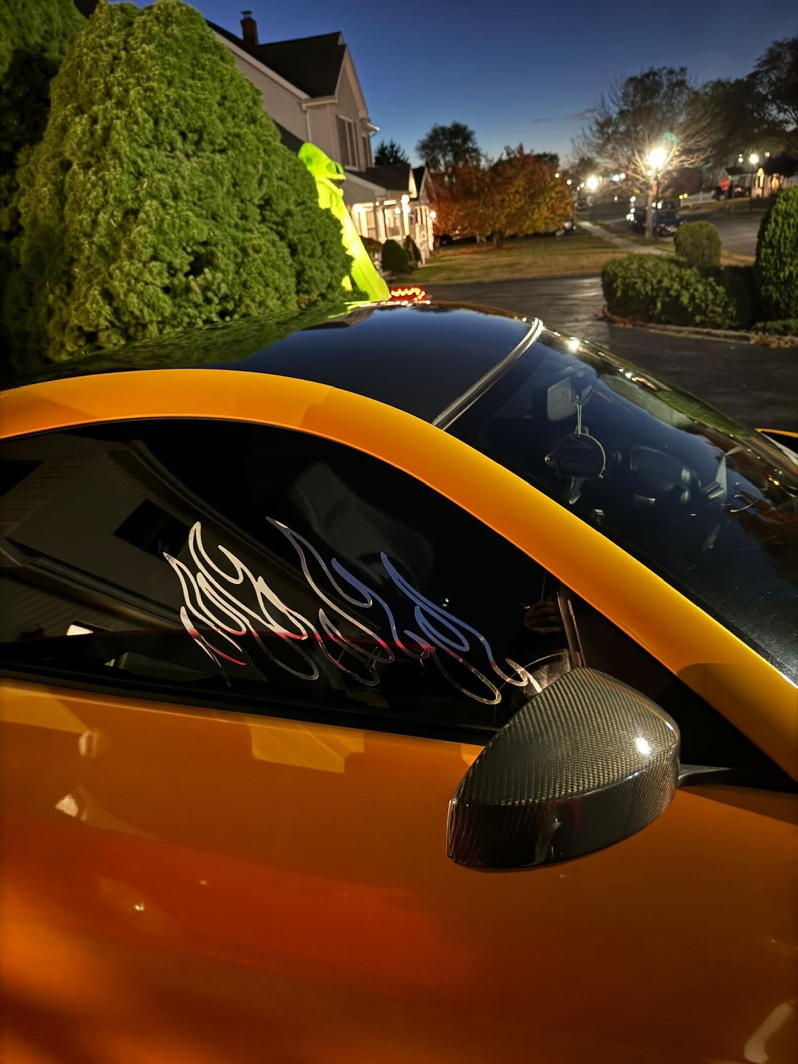 Car Decal Window Flames Sticker Kit (LH & RH) Both Sides - Etsy