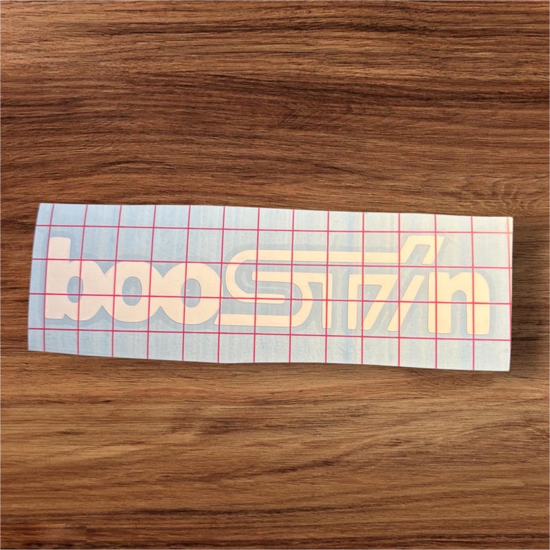 Boostin Subaru Wrx Sti Decal Sticker - Etsy
