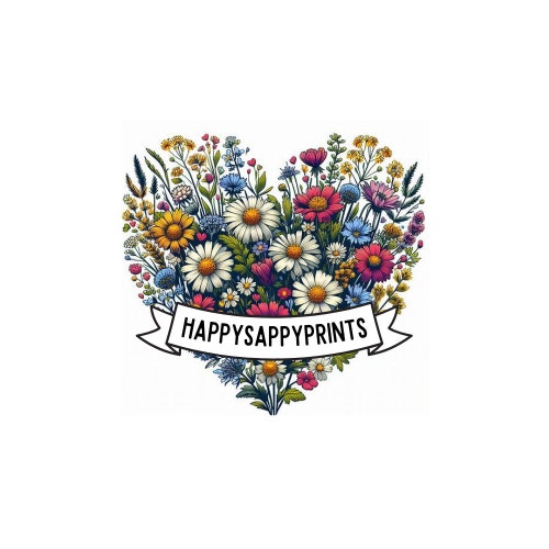 HappySappyPrints - Etsy