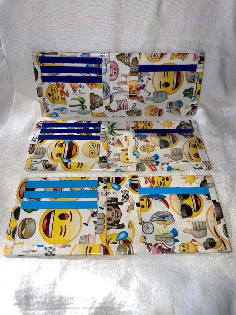 Emoji Duct Tape Wallet - Etsy