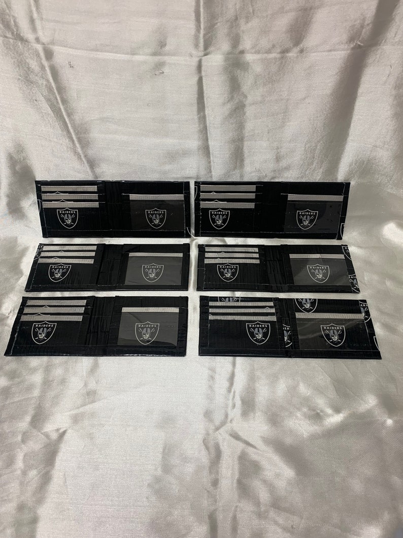 Las Vegas Raiders Duct Tape Wallets - Etsy
