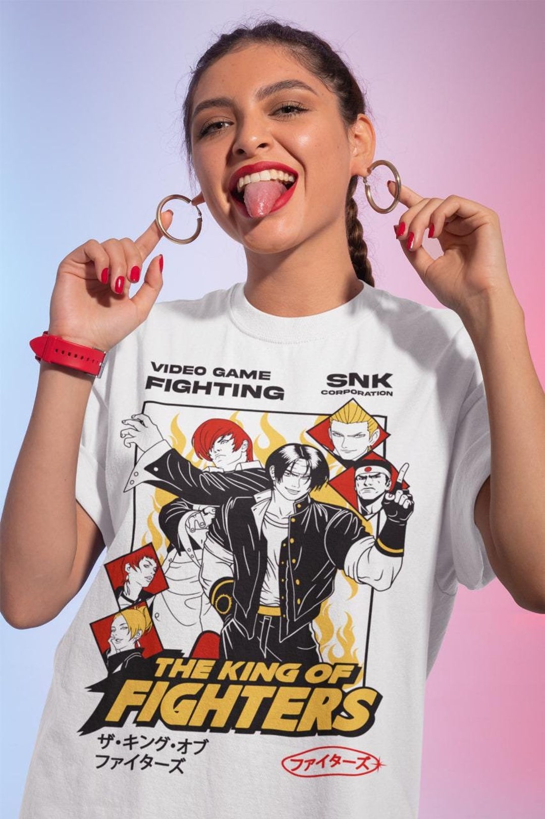 Terry Bogard Fatal Fury King of Fighters T-shirt Anime Funny Gift Shirt ...