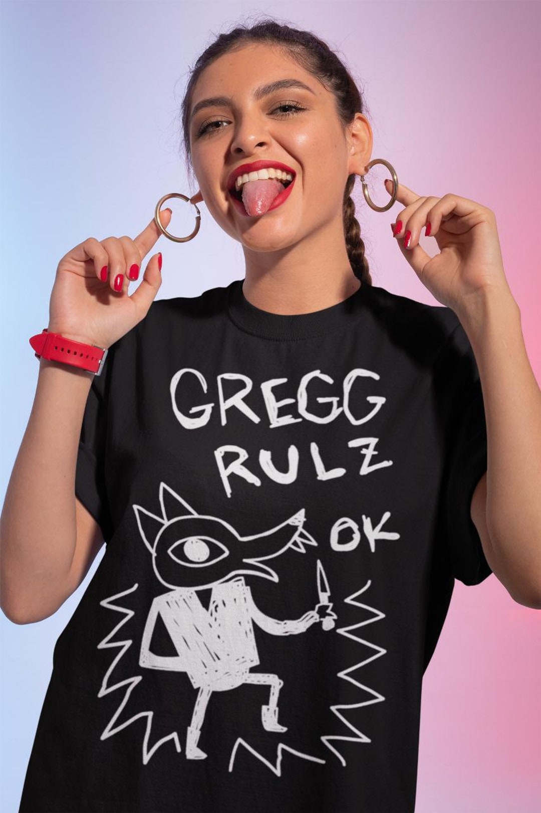 Unisex Night in the Woods Gregg Rulz Ok T-shirt, 100% Cotton Shirt, Men ...