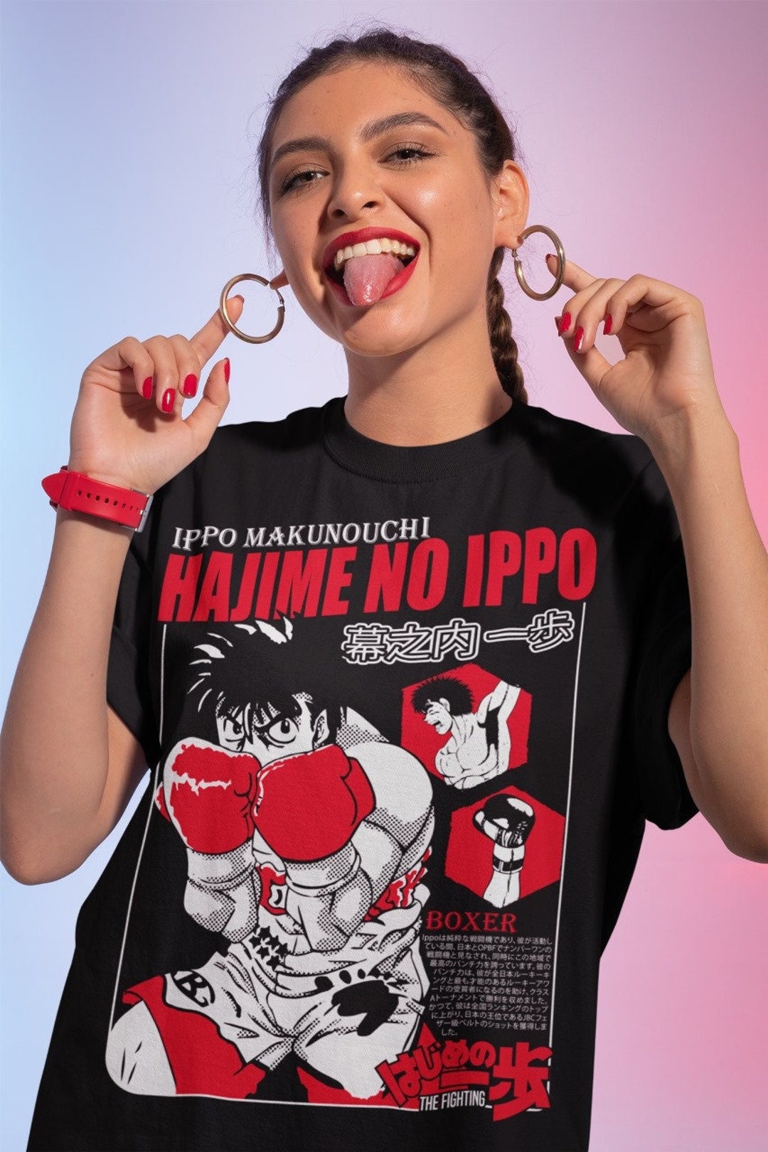 Unisex Hajime No Ippo Shirt, Kamogawa Boxing Gym Crew,ippo Makunouchi ...