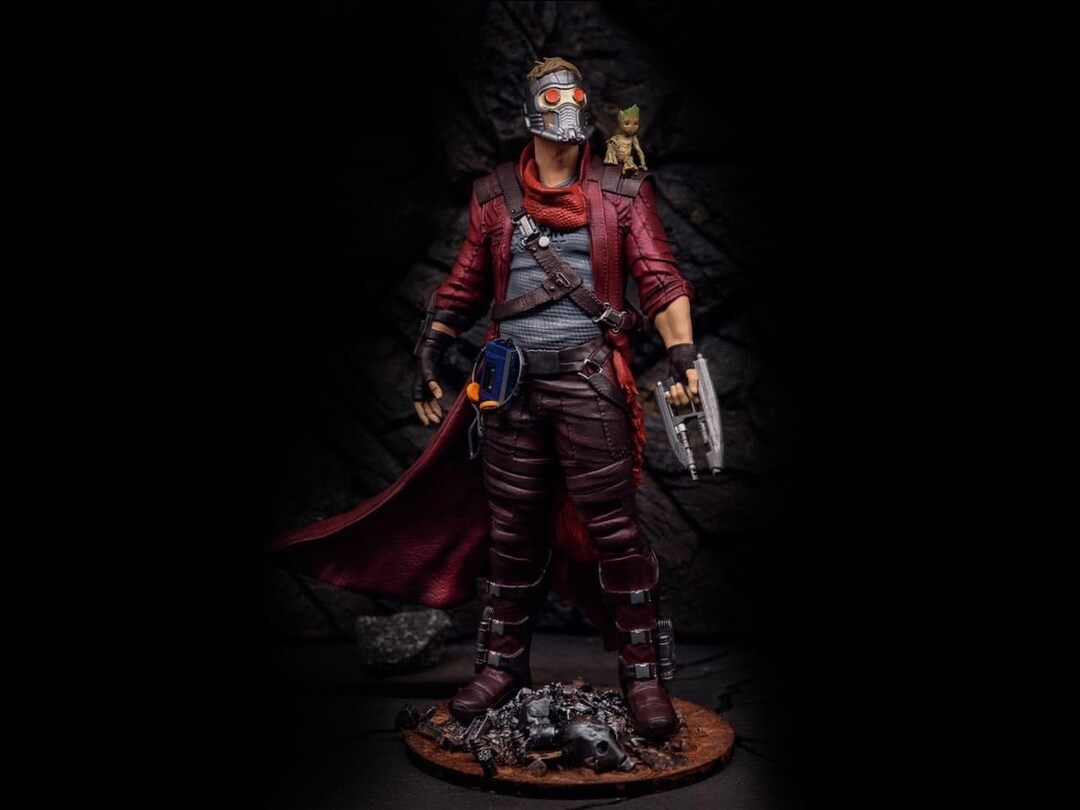 Star Lord 3D Statue, Digital File, Stl File for 3D Printers, Printing ...