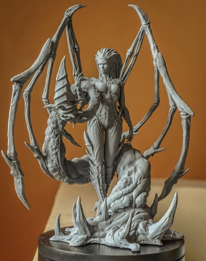 Kerrigan 3D Statue, Digital File, Stl File for 3D Printers, Printing ...