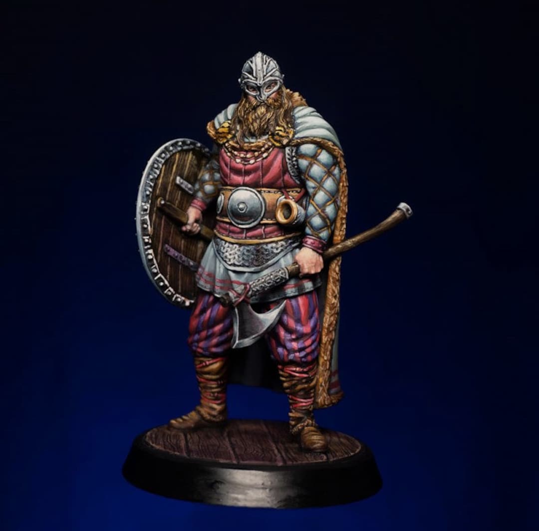Viking Warrior 3D Statue, Digital File, Stl File for 3D Printers ...