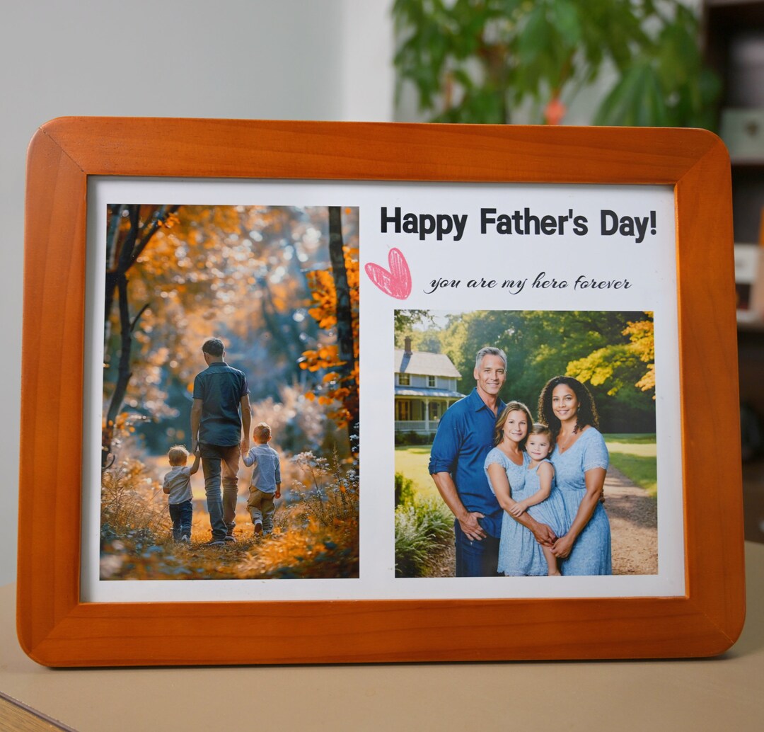 Father's Day Photo Frame, Father's Day Gift, Creative Father's Day ...