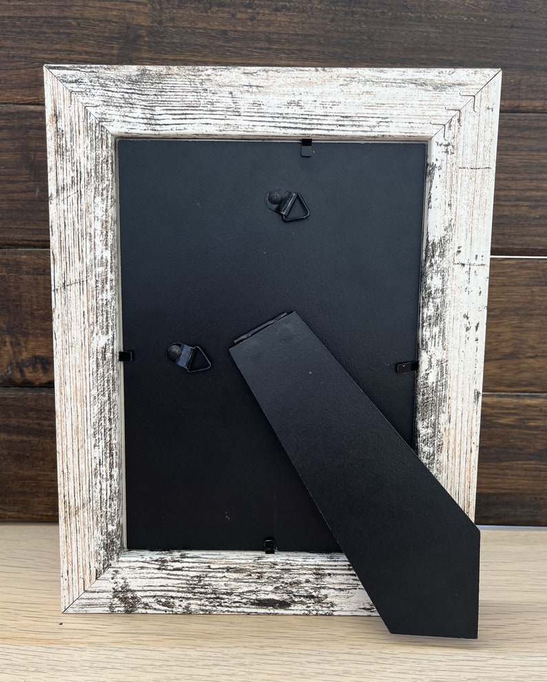 Rustic Photo Frames, Faux Barnwood Picture Frame, Rustic Farmhouse ...