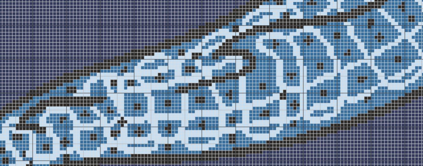 Whale Shark Crochet, Colorwork, Chart, Afghan, Pattern, Blanket ...