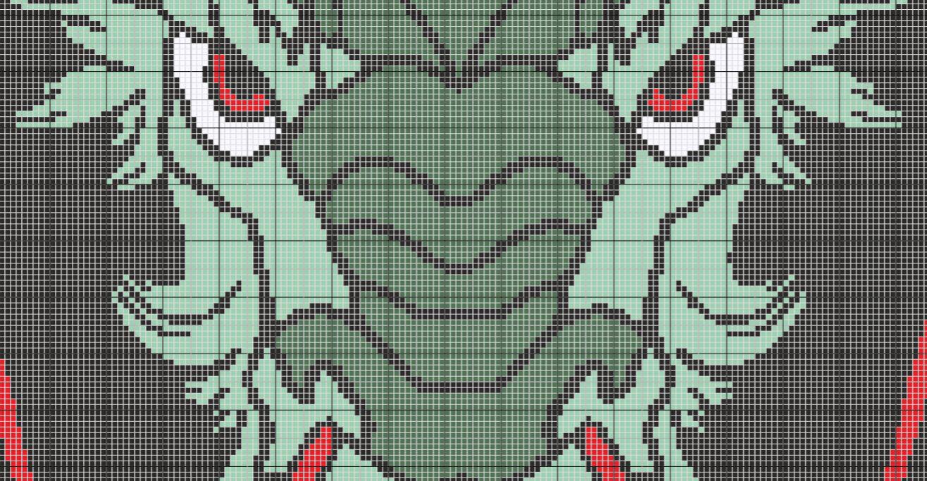 Chinese Dragon Crochet, Colorwork, Chart, Afghan, Pattern, Blanket ...