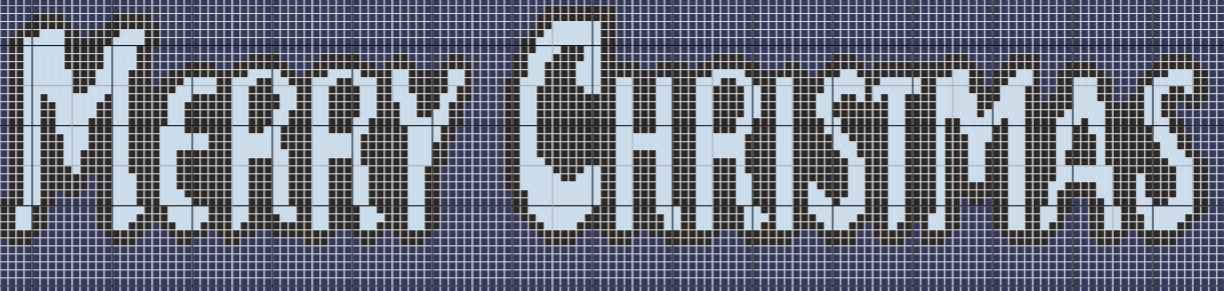 Christmas Reindeer, Winter, Holidays, Crochet, Colorwork, Chart, Afghan ...