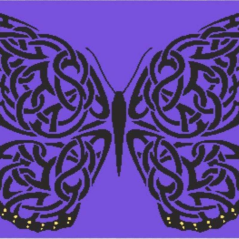 Celtic Knot Butterfly - Etsy