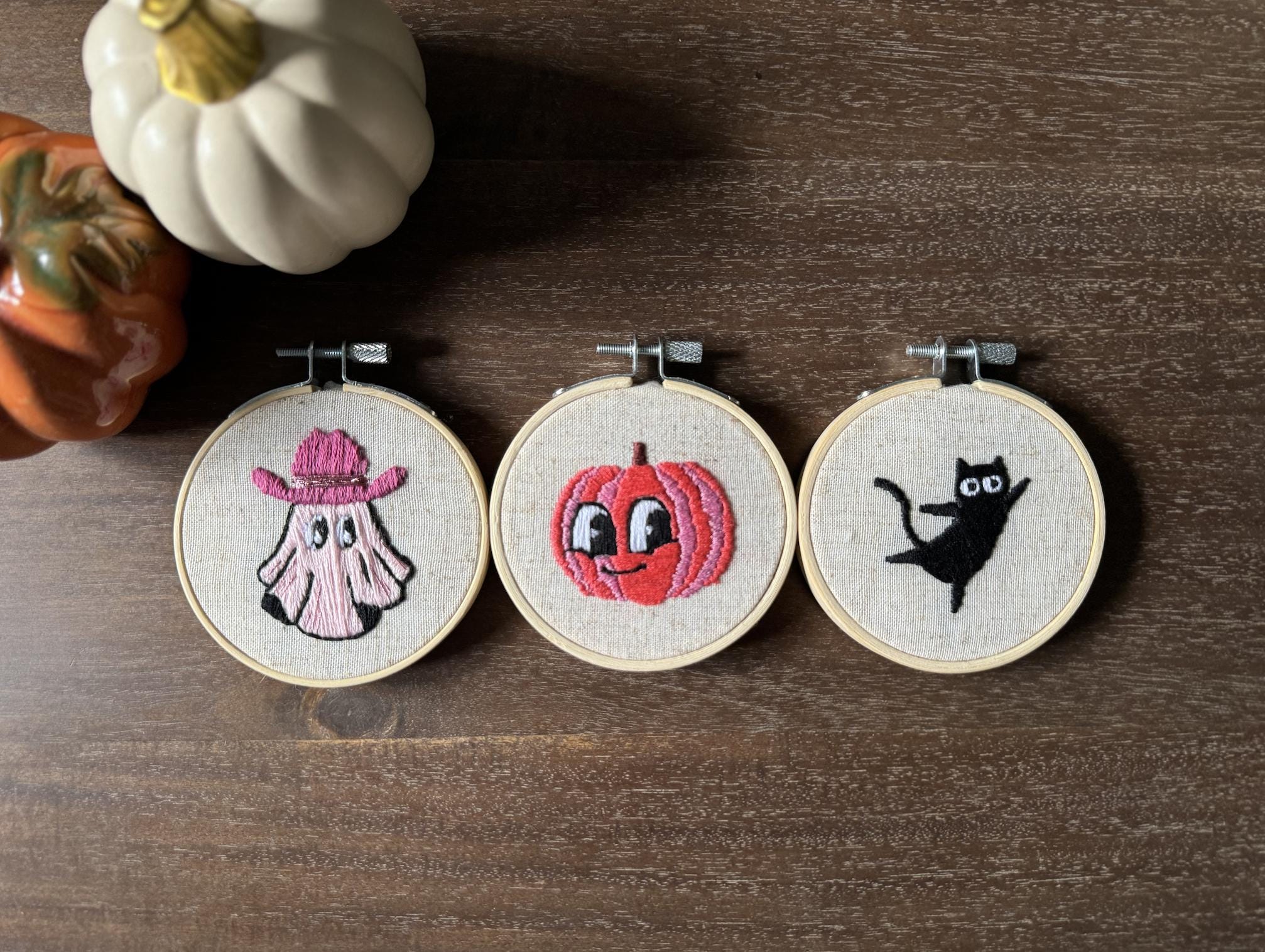 Vintage, Retro Black Cat Cutie Embroidery Art - Etsy