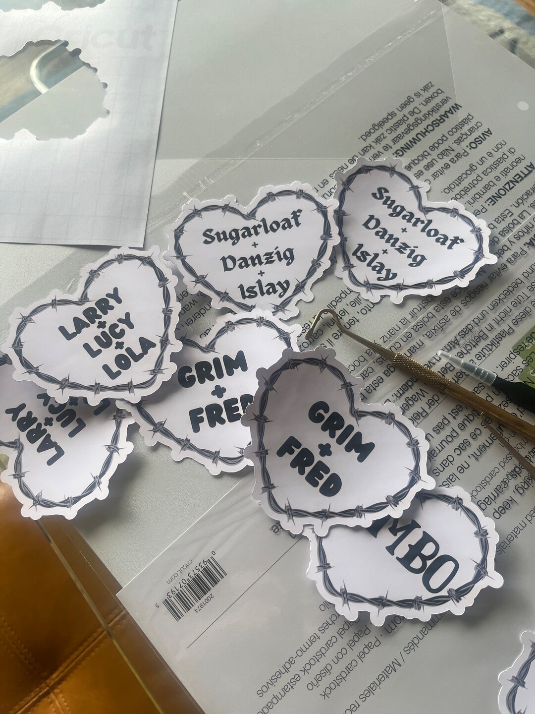 Custom Pet Name Sticker - Etsy