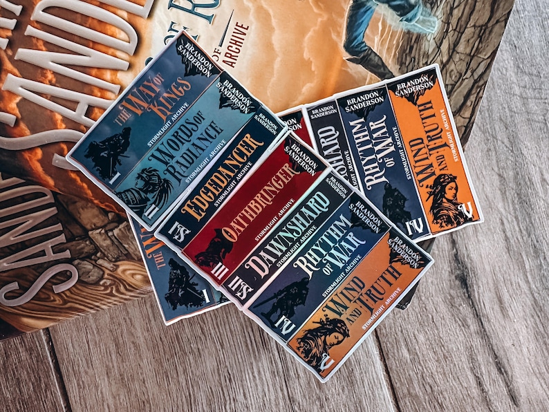 The Stormlight Archive Series Book Stack - Etsy