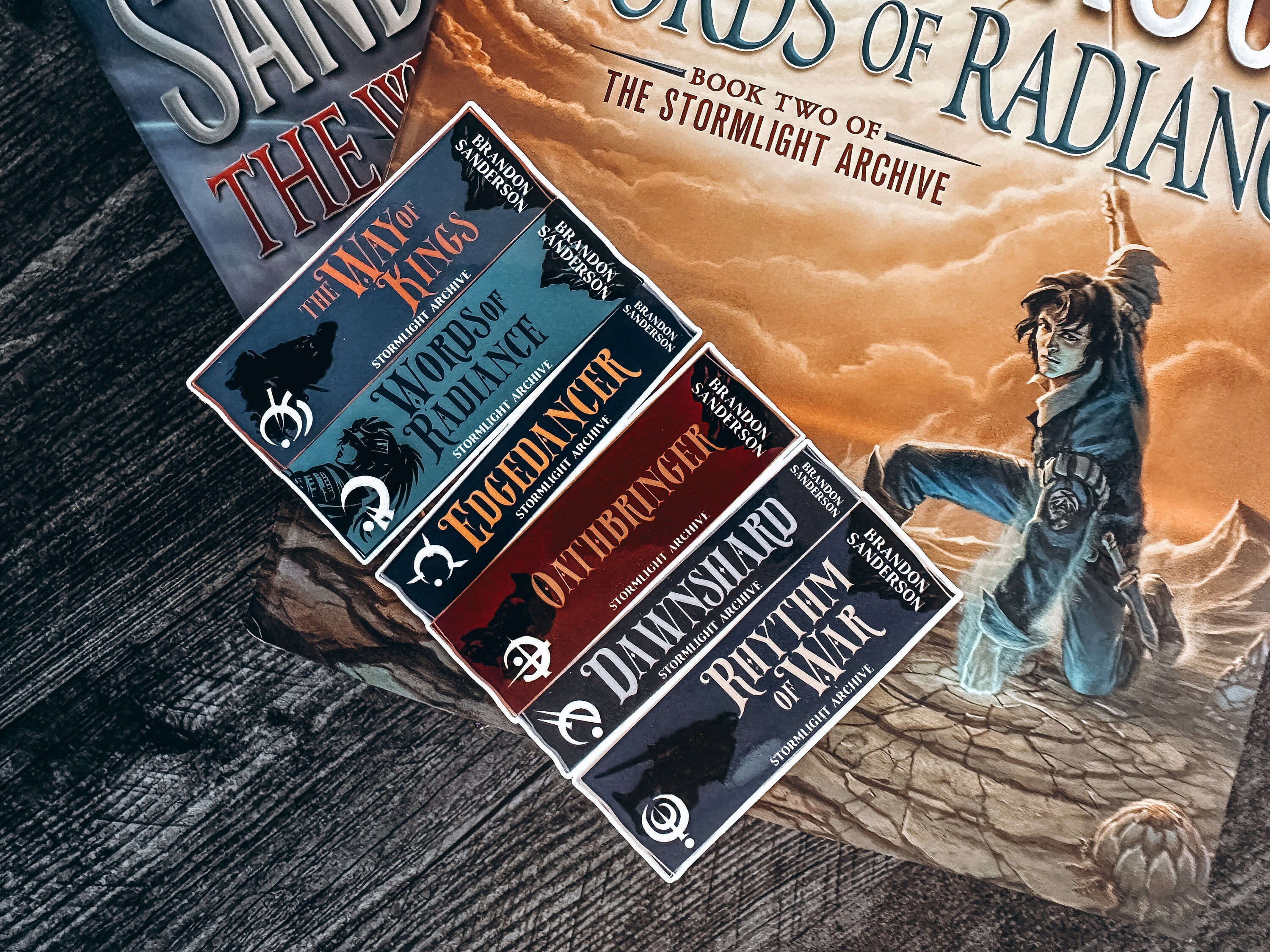The Stormlight Archive Series Book Stack - Etsy