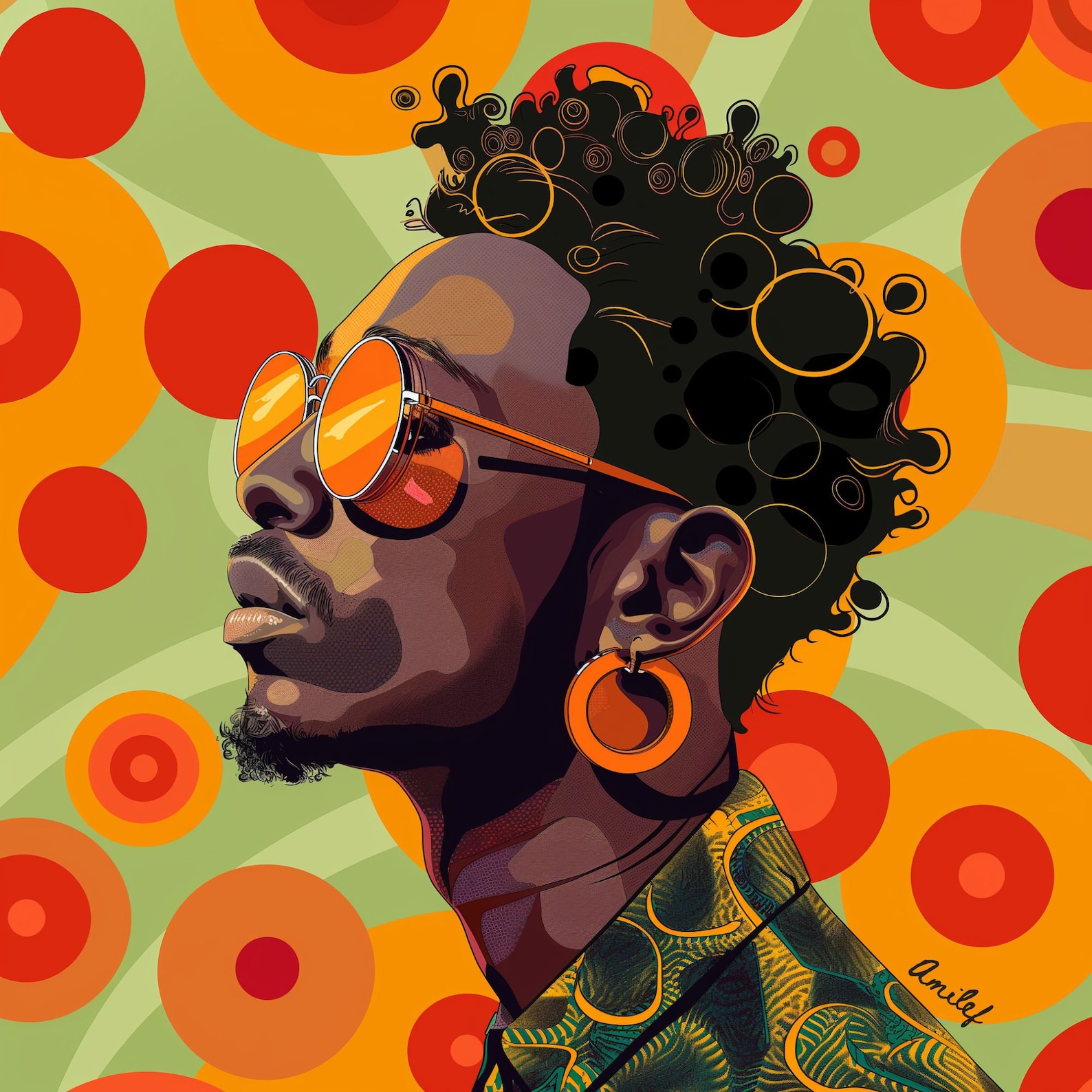 Black Disco Wall Art, Black Art Prints, Black People Art, Black Boy Art ...