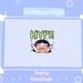 Cute Powerpuff Girl Buttercup Hype Emote | Heart Emote | Twitch Emote ...