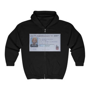 Play Boi Cart Id Card Heavy Full Zip Hooded - Etsy