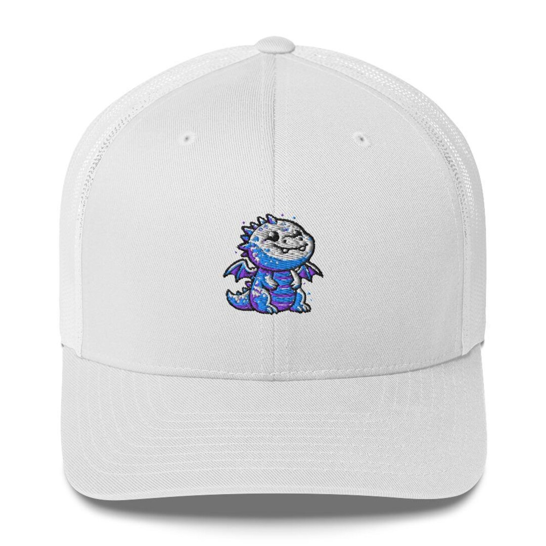 Chilly Dragon | Reto Trucker Hat - Etsy