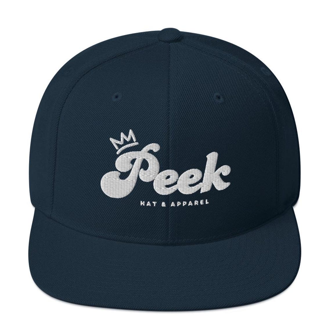 Peek | Snapback Hat - Etsy