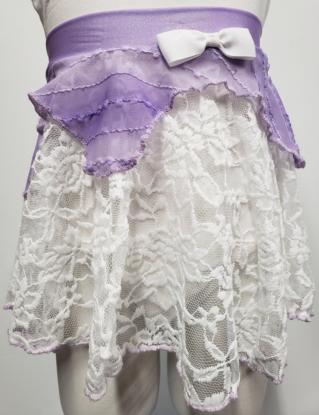 Double Layered Circle Skirt - Etsy