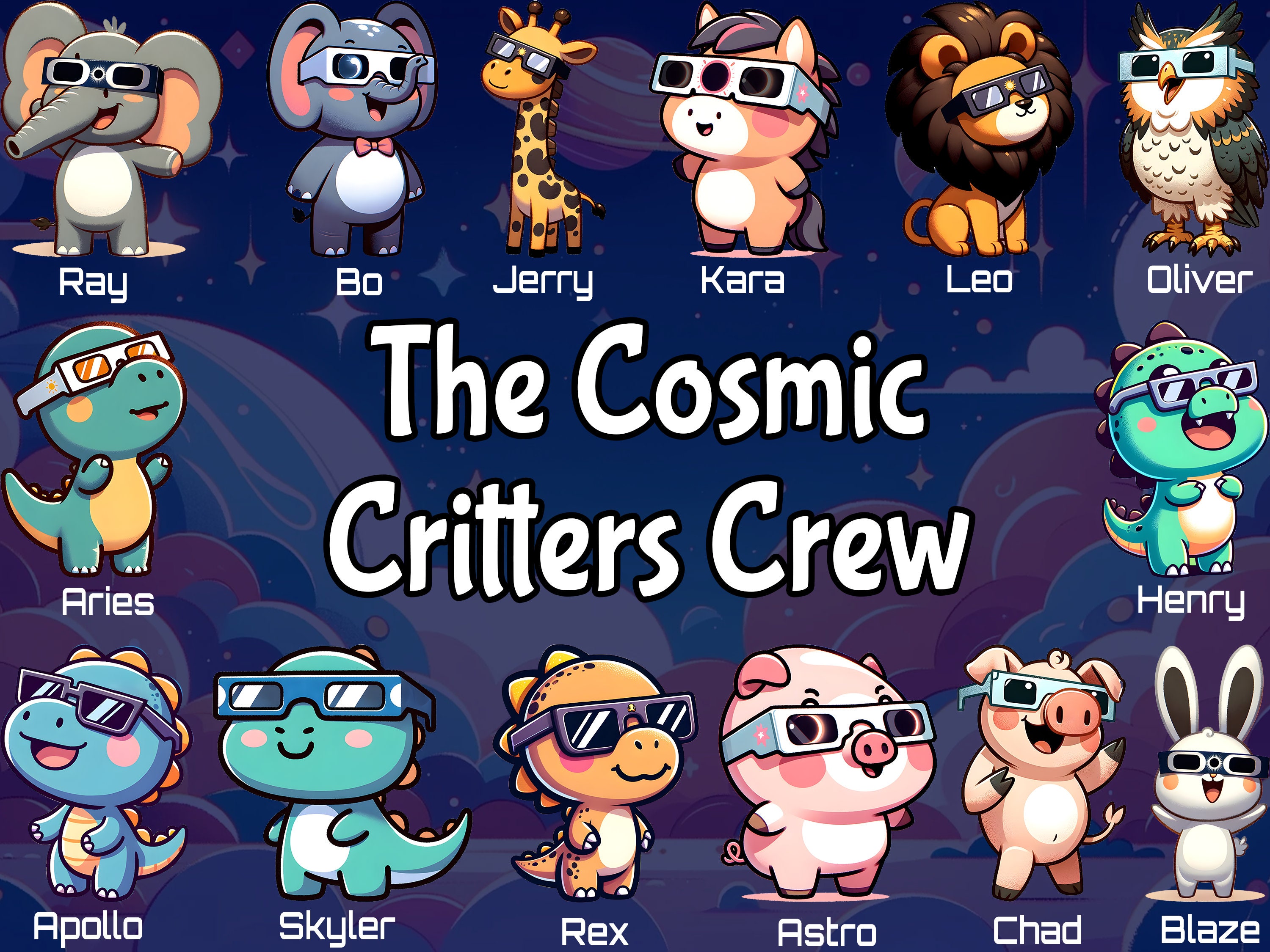 Total Solar Eclipse 2024 PNG Digital Download Rex the Dino for Eclipse ...