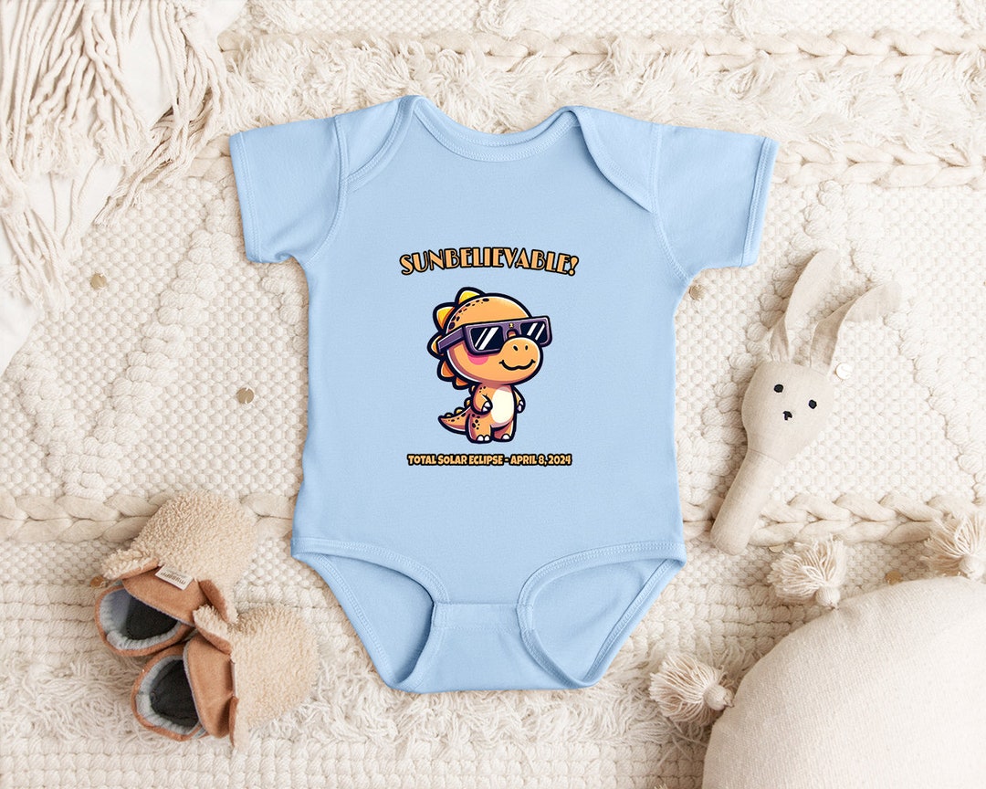 Total Solar Eclipse Baby Onesie Kids Eclipse 2024 Body Suit FREE ...