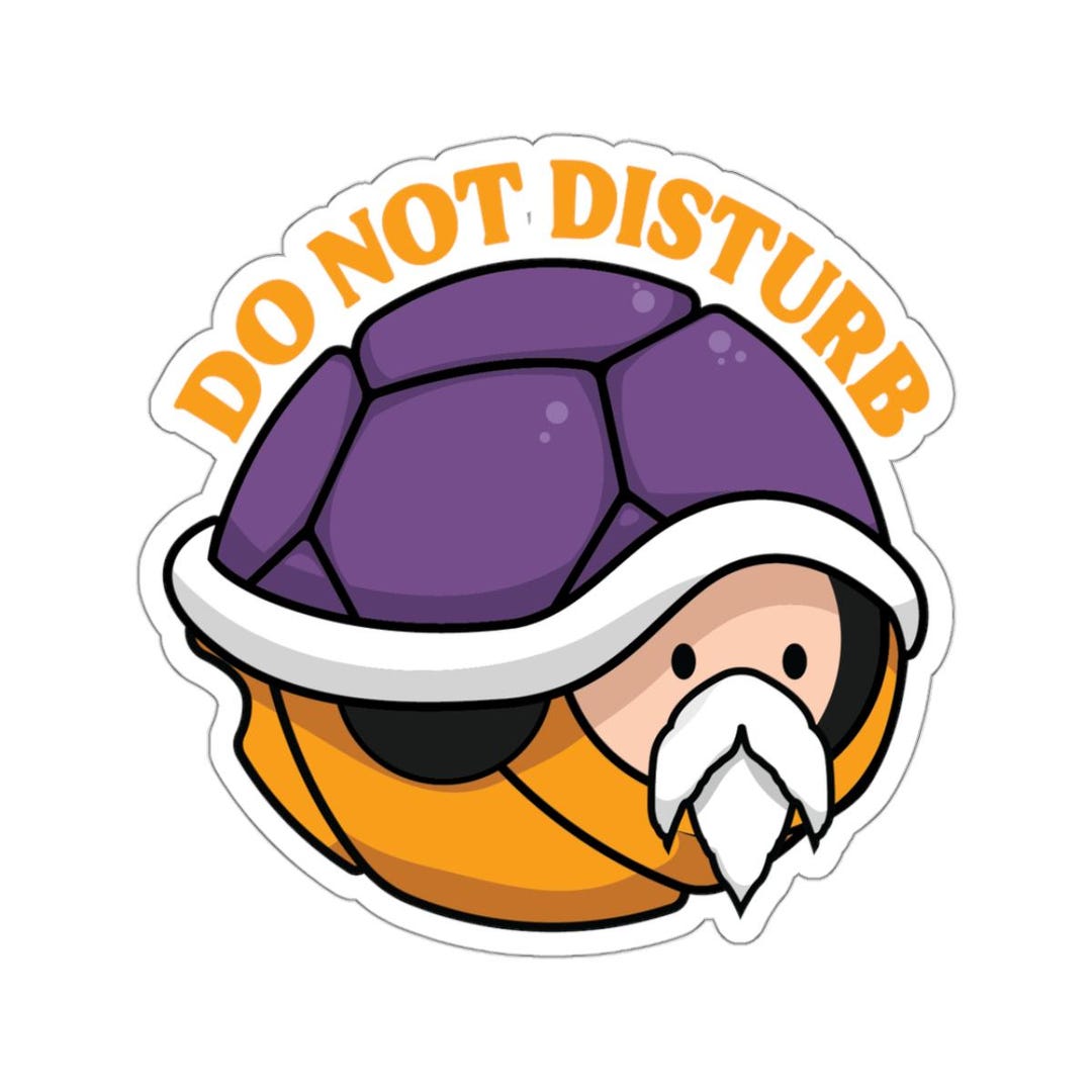 Master Roshi Shy Turtle Cute Sticker DBZ Anime Sticker Dragon Ball - Etsy