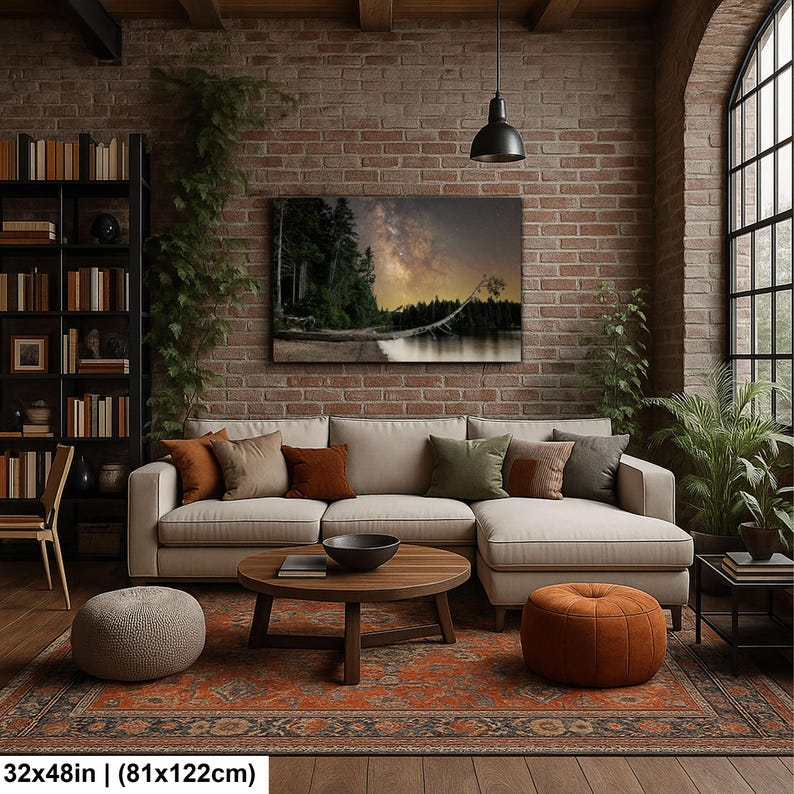 Beach Tree Nightscape-milky Way Over Lake of Two Rivers— Algonquin ...