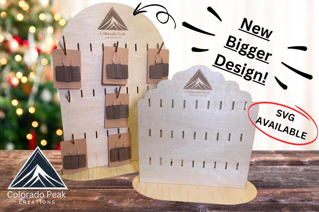 Wood Display | Trade Display | Jewelry Holder | Ornament Display | Arts ...