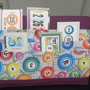 Card/bingo Pull Tab Holder - Etsy