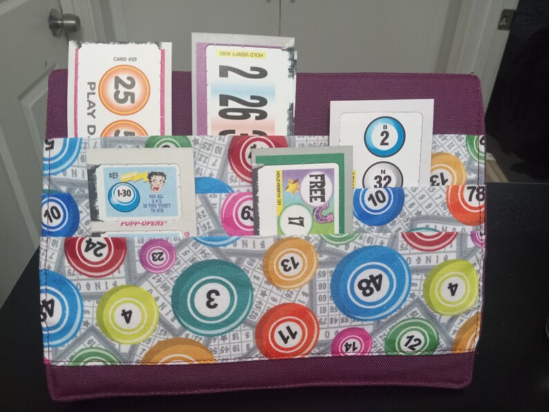 Card/bingo Pull Tab Holder - Etsy