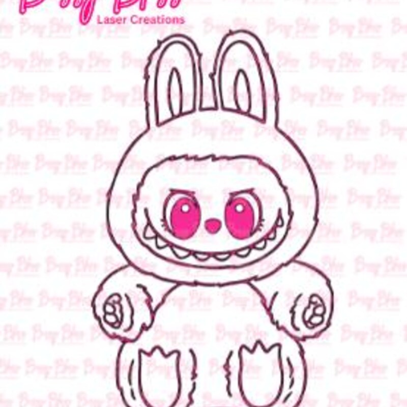 Labubu Sitting - Etsy