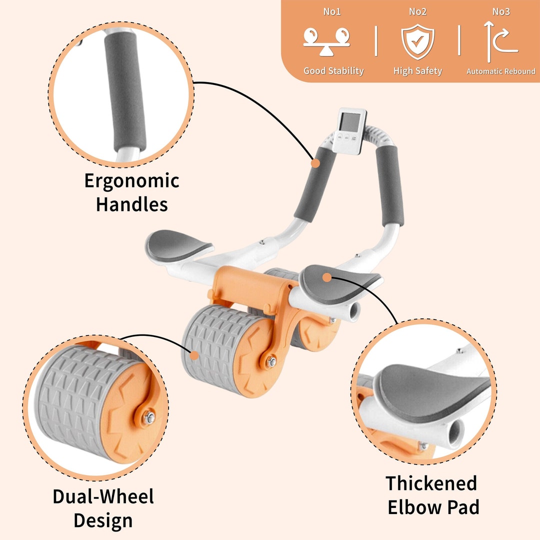 Abdominal Exerciser. Abs Roller Wheel for Maximum and Optimal Core ...