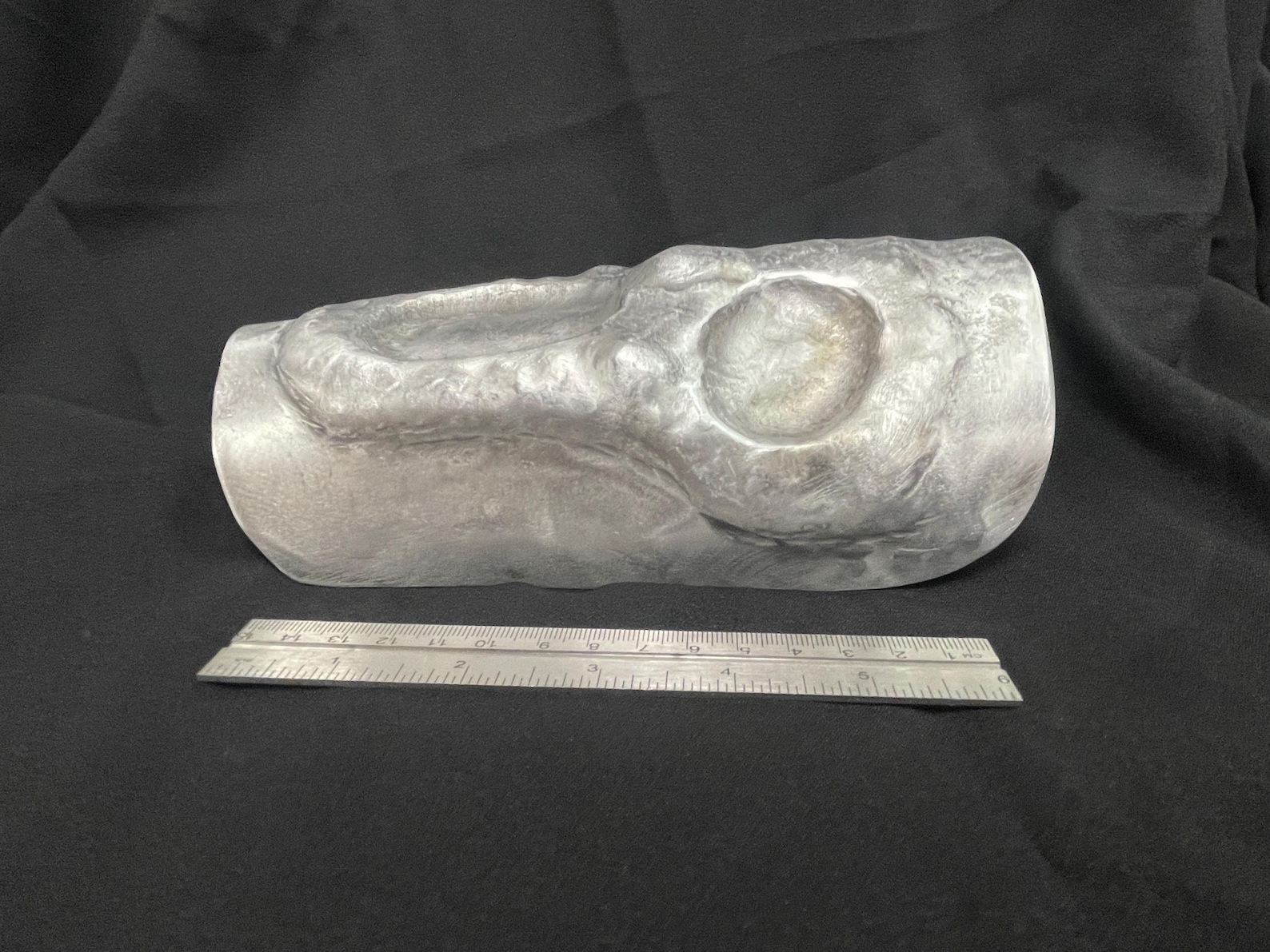 Handcrafted Aluminum “the Scream” Inspired LARP Vambrace Armor - Etsy