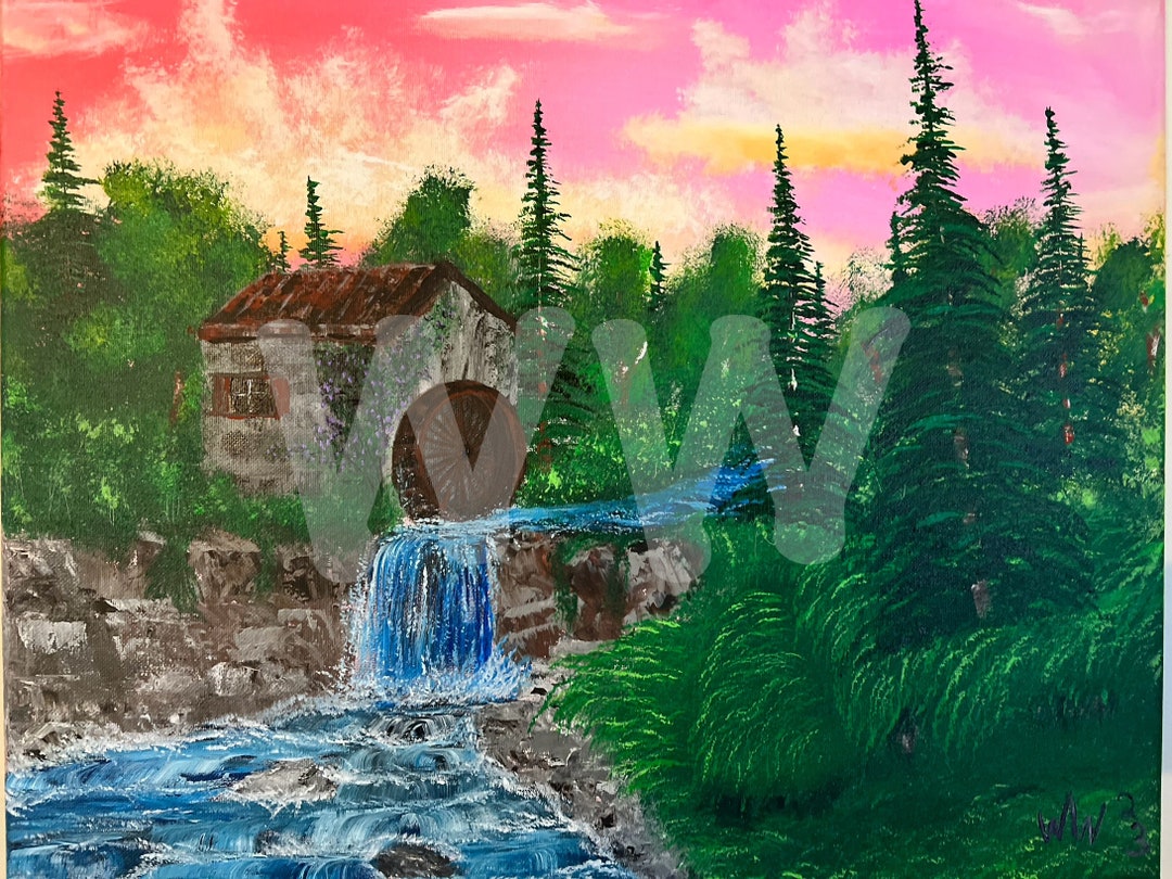 Water Wheel House - Etsy