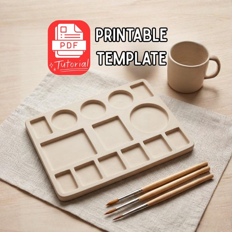 Ceramic Pottery Pallette - Etsy