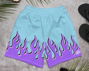 Pink Flame Shorts Set - Etsy UK