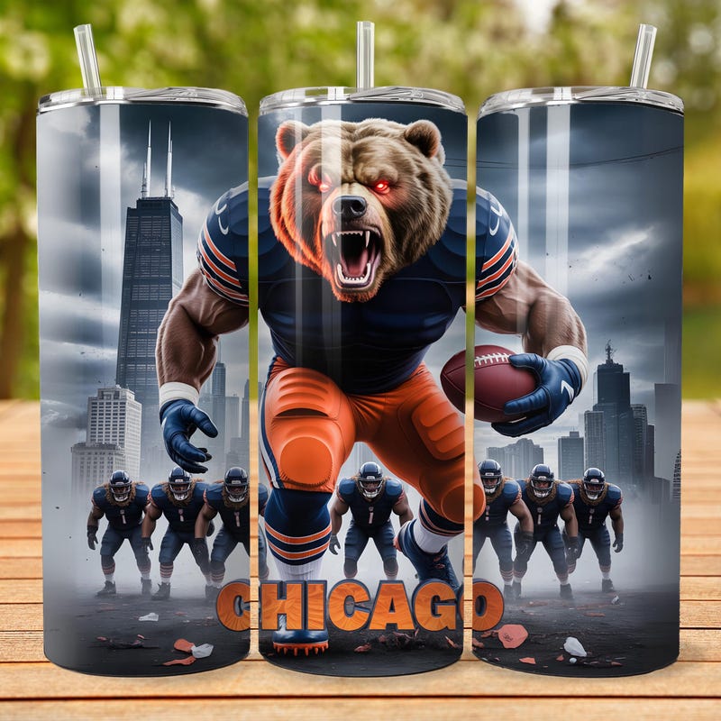 Chicago Bears and Bulls - Etsy