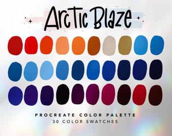 Jovian Jewel Procreate Color Palette Procreate iPad Art Illustration ...