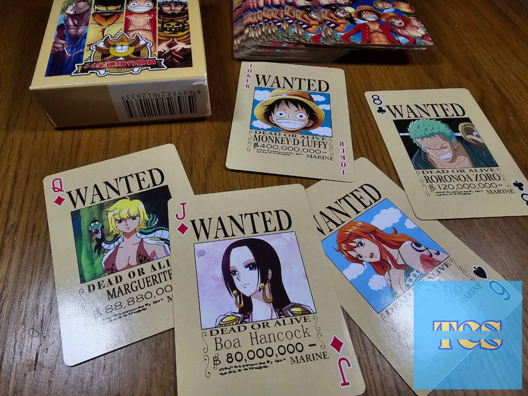 One Piece Poker Playing Cards - Etsy