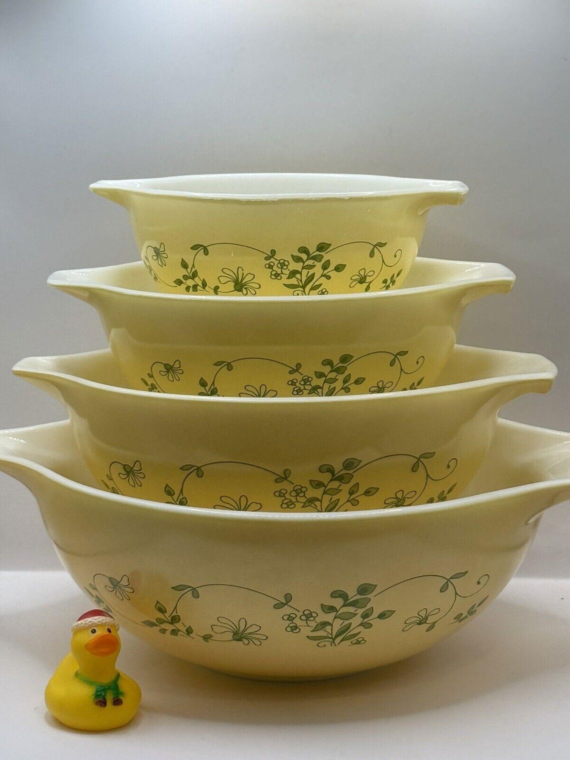 Vintage Pyrex Shenandoah Cinderella Nesting Mixing Bowls 4pc Set - Etsy
